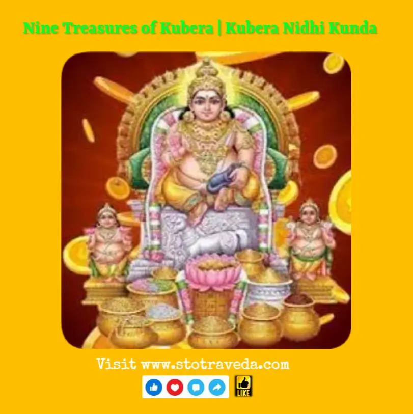 Nine Treasures of Kubera | Kubera Nidhi Kunda - StotraVeda.com